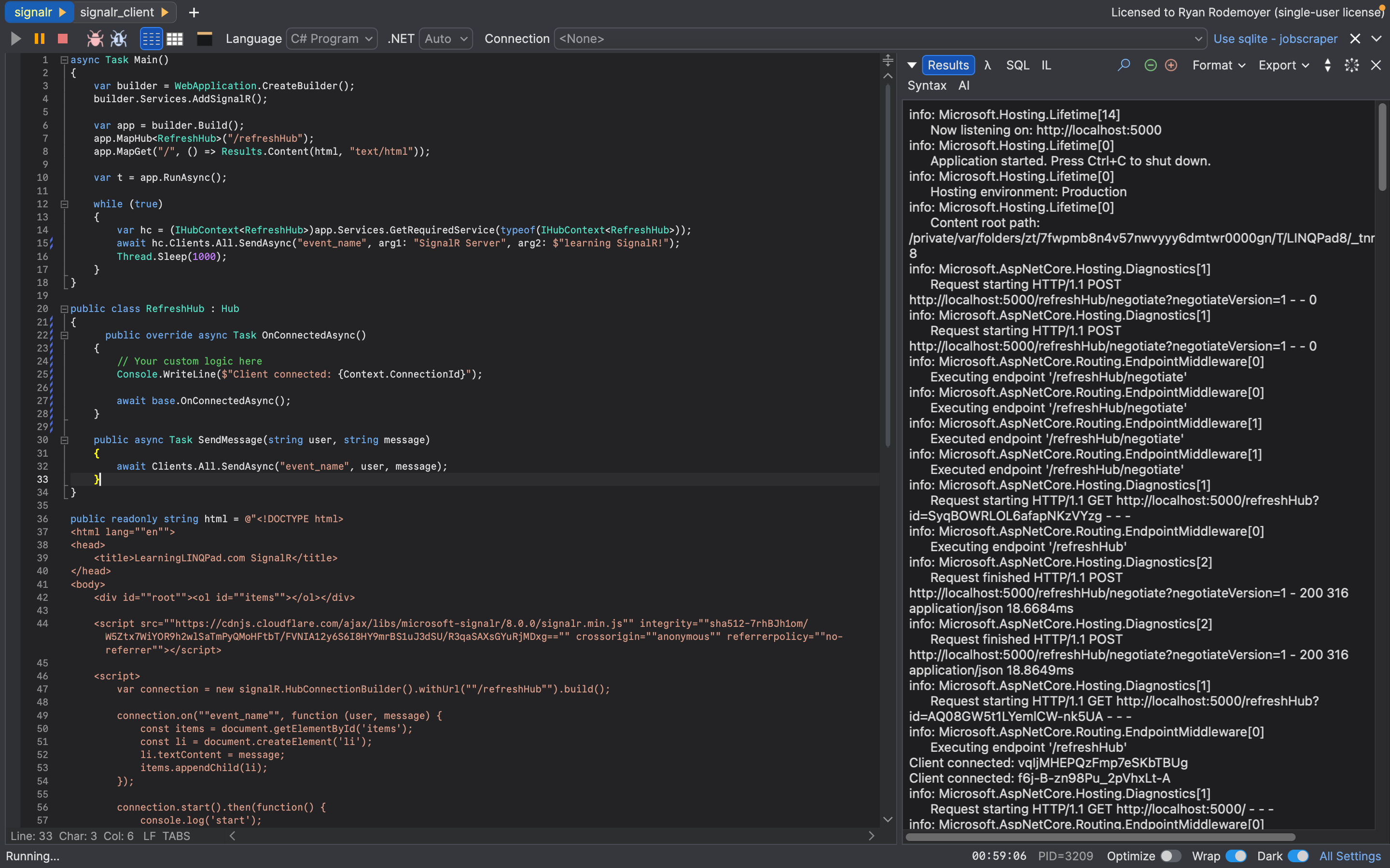 Building Real-Time Applications with SignalR and C# - Unofficial Guide ...